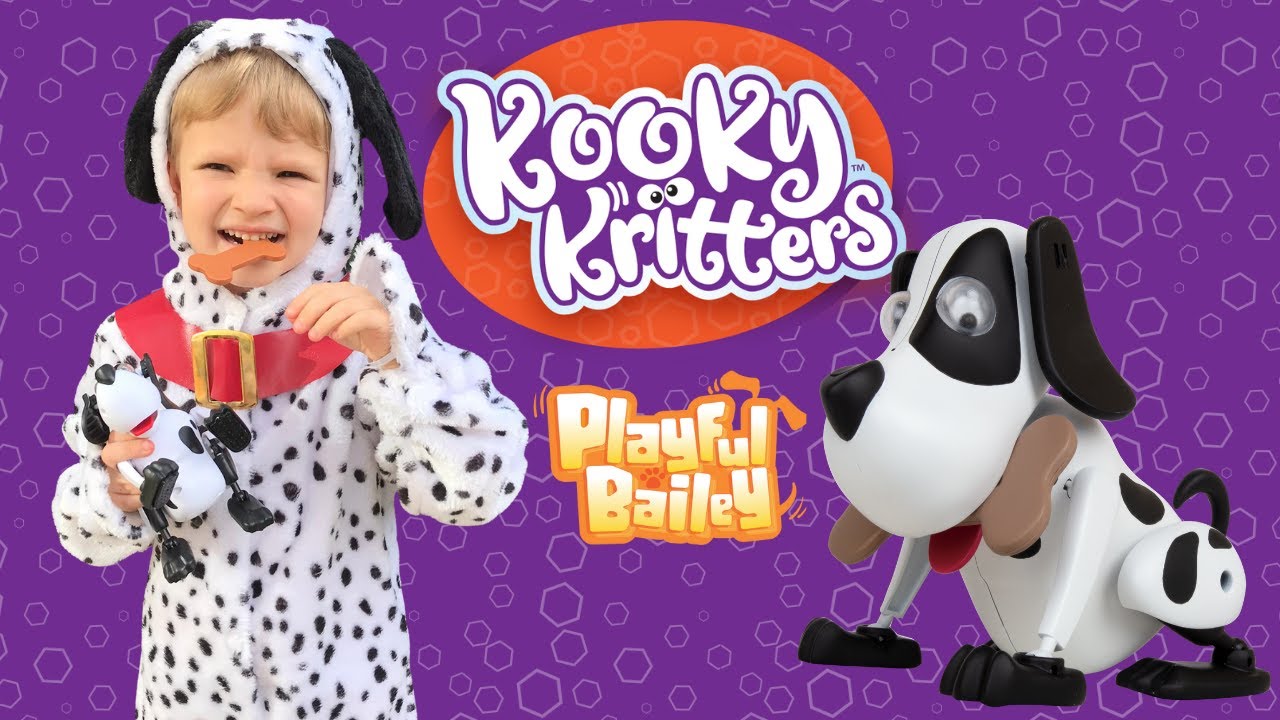 Kooky Kritters Playful Bailey - YouTube
