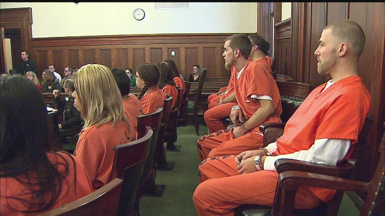 30 suspects arraigned in area drug sweep - YouTube