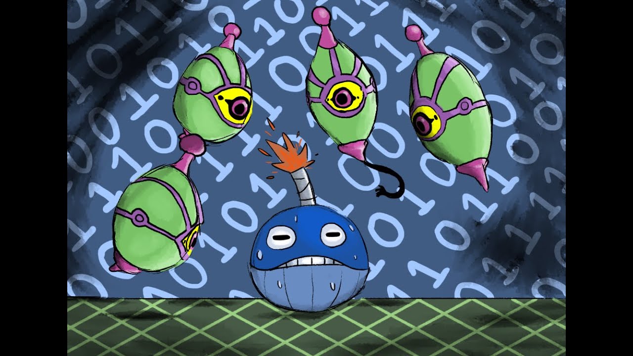 Art Timelapse - Algomon And Bombmon / アルゴモン と ボムモン デジタルモンスター - YouTube