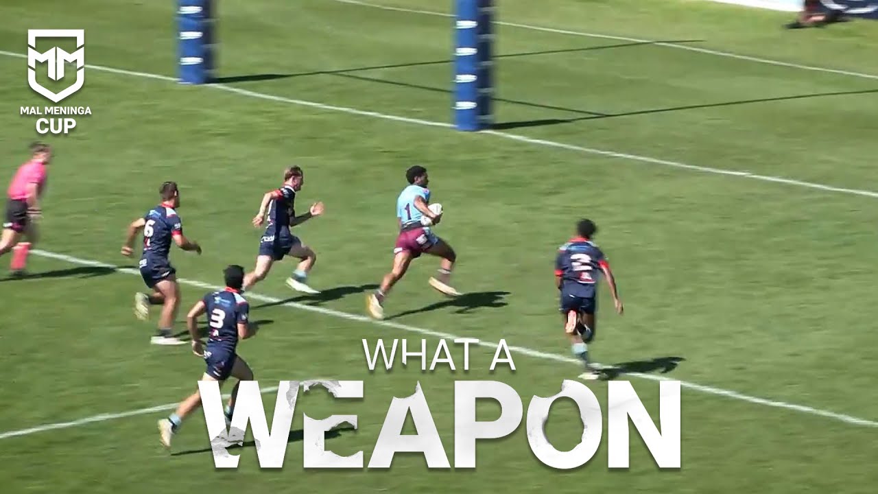 Mal Meninga Cup Weapon: Round 9 - Mutua Brown - YouTube