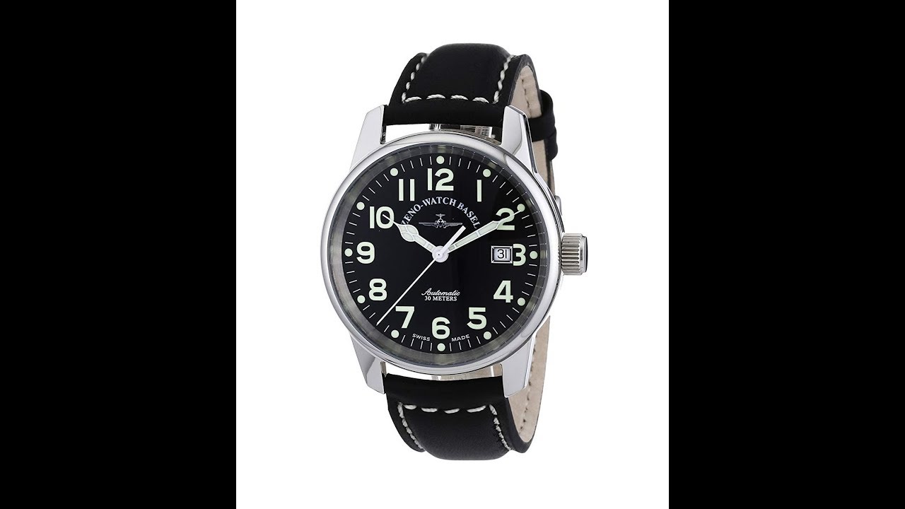 Zeno-Watch Basel Pilot Classic - YouTube