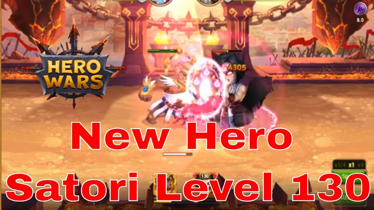 Hero Wars : New Hero Satori Level 130 - YouTube