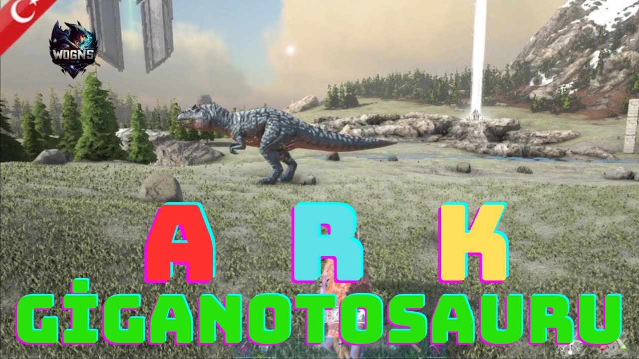Ark: Survival Evolved Ragnarok Giganotosaurus Avlıyoruz - YouTube