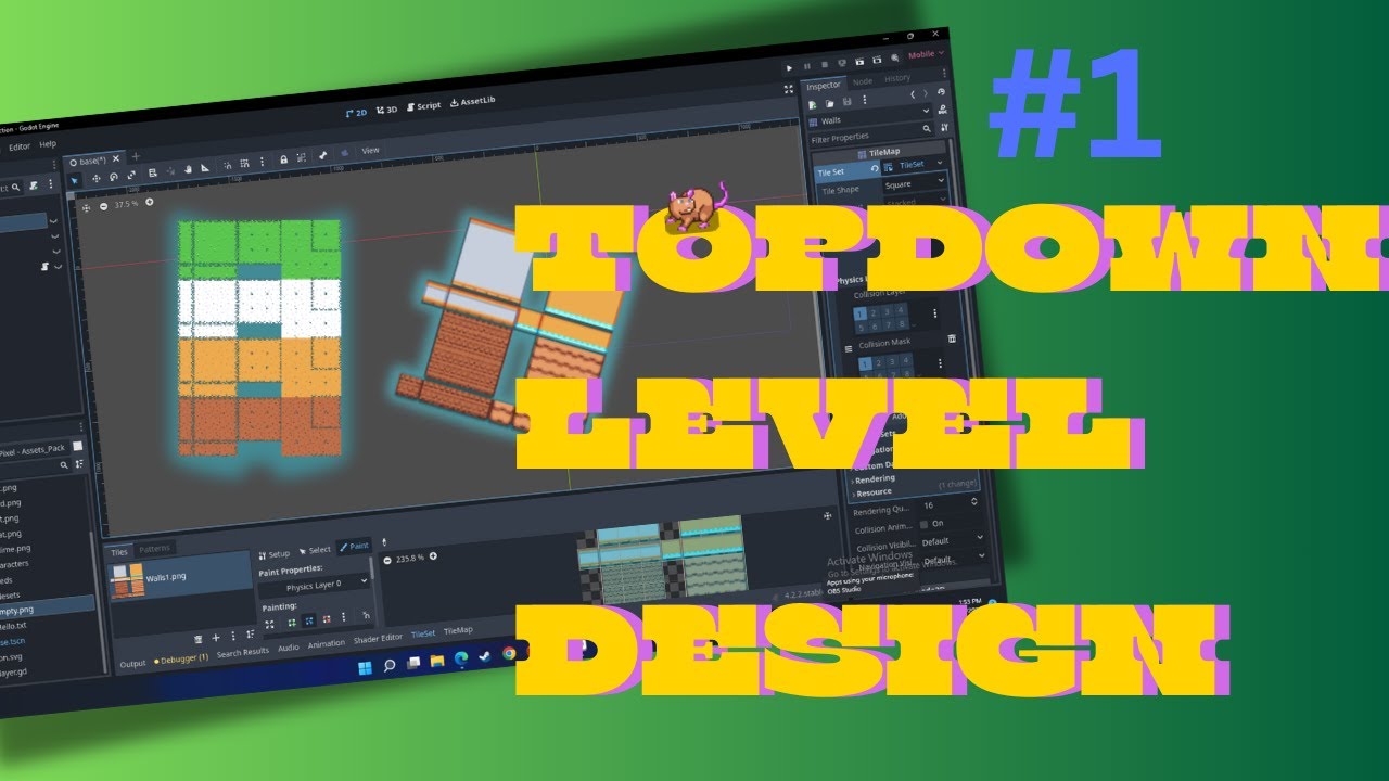Building Epic RPG Levels in Godot Engine #1 - YouTube