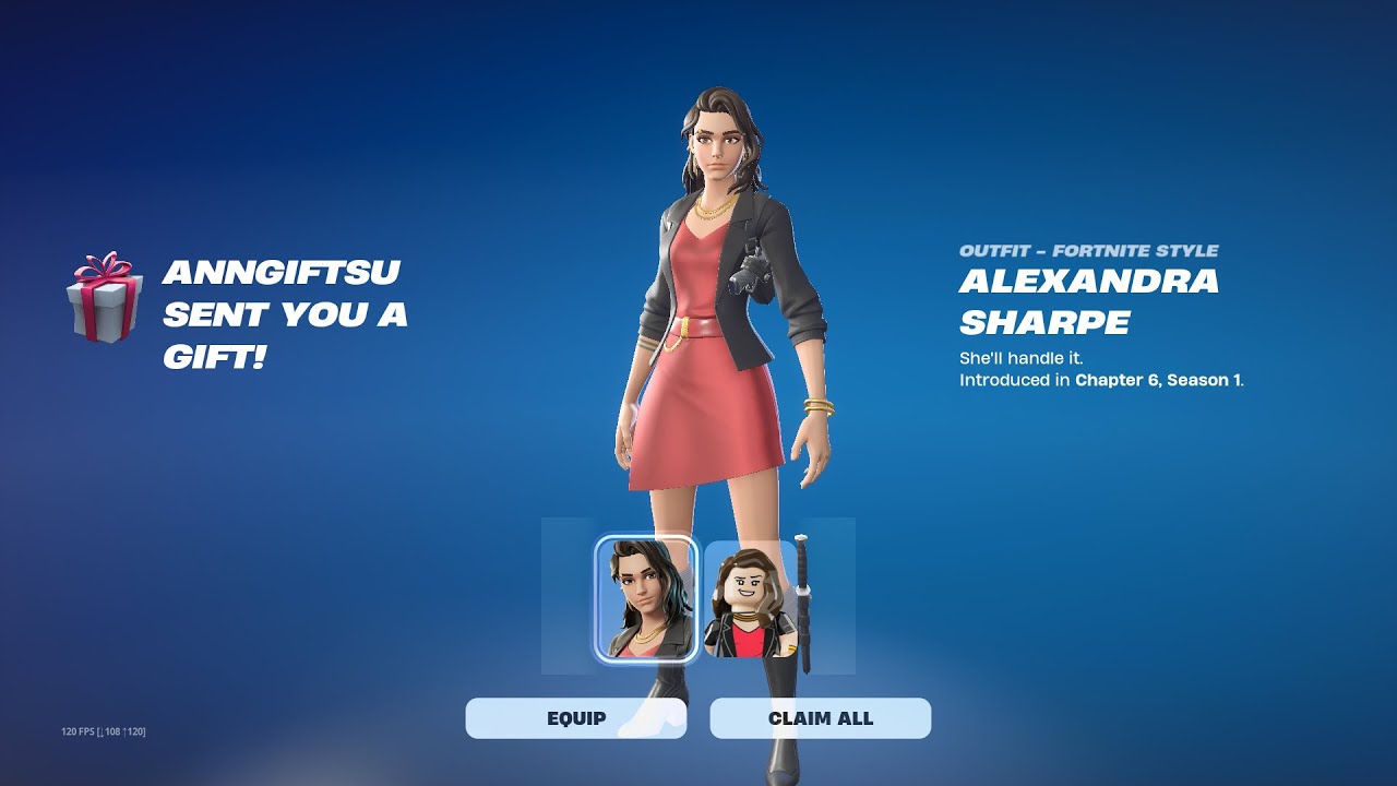 NEW Alexandra Sharpe Skin + NEW Year! - YouTube