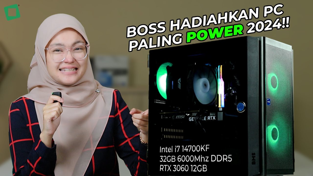 Bos hadiahkan PC paling power 2024 untuk semua staff? - YouTube