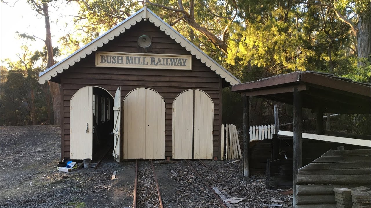 A return visit to the Bush Mill Railway site (more info in the ...