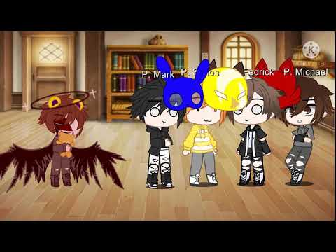 C.C stuck in room with past fnaf 4 bullies ||Fnaf|| (Short)