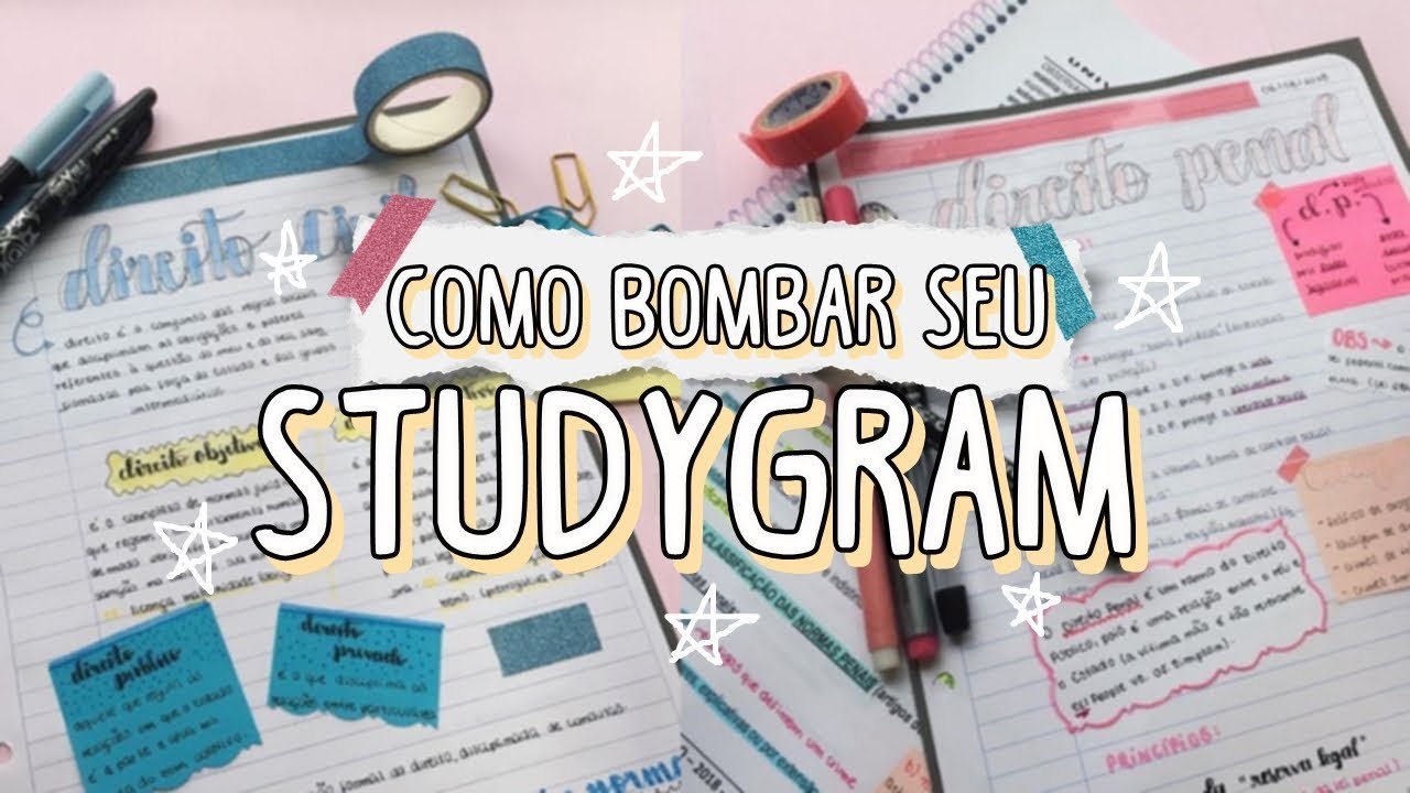 DICAS PARA TER UM STUDYGRAM DE SUCESSO | INSTAGRAM DE ESTUDOS - YouTube