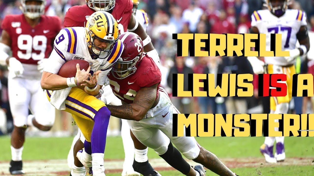Terrell Lewis vs LSU 2019 - YouTube