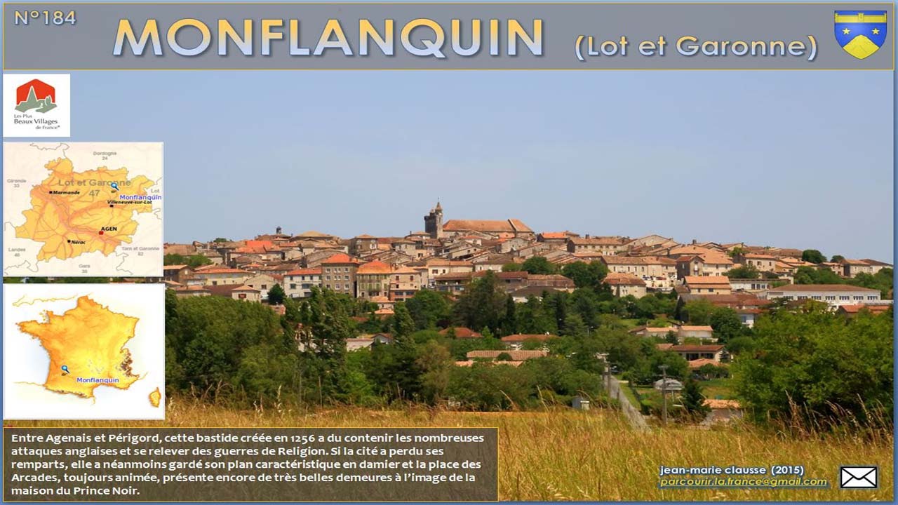 Monflanquin - Lot et Garonne (47) - YouTube