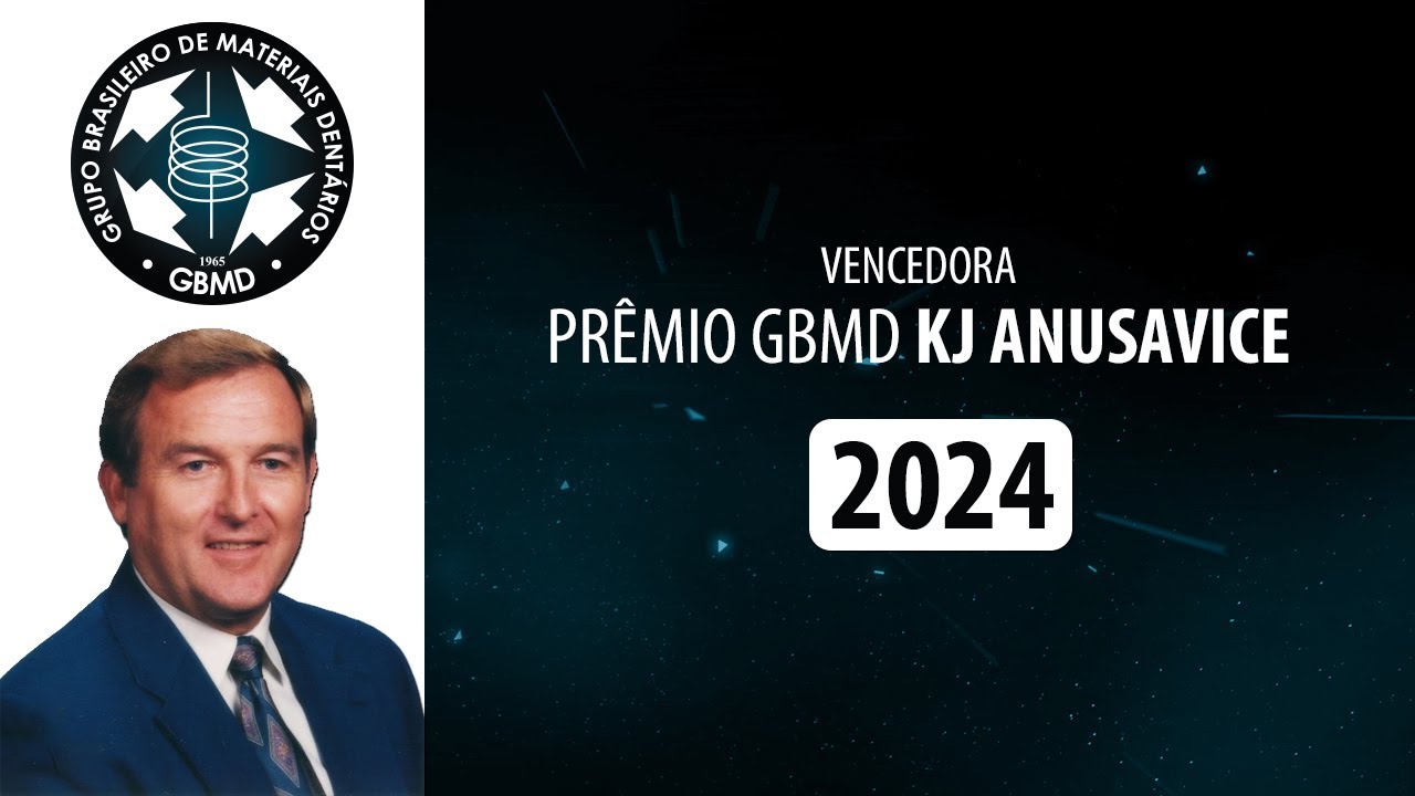 Vencedora do Prêmio GBMD KJ Anusavice 2024 - YouTube