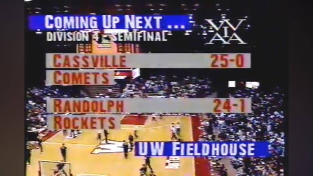 High School Boys Basketball State Semifinals Cassville vs Randolph ...
