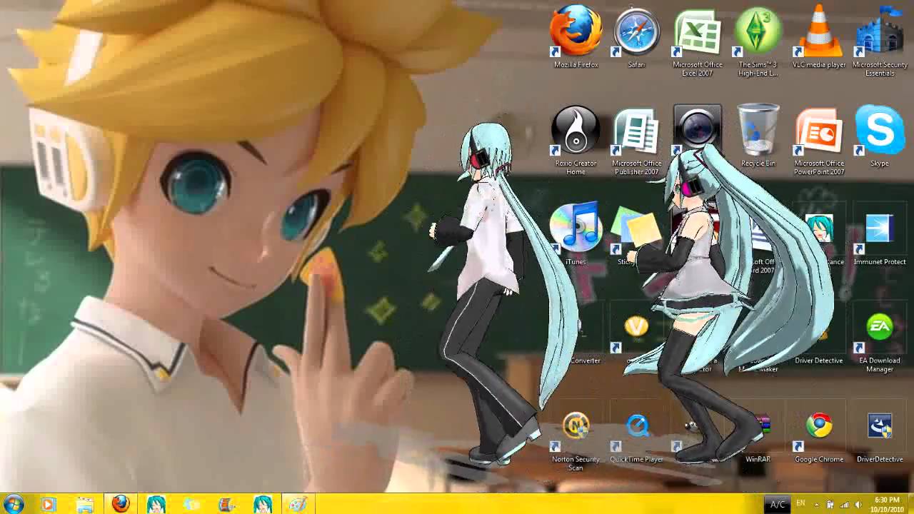 {MMD} Desktop Dancing - YouTube