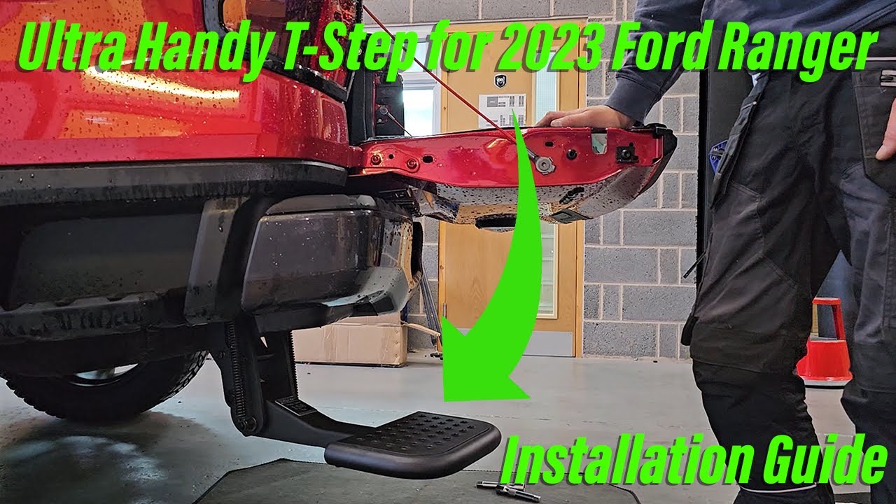 Installing the Eagle T-Step onto a 2023 NEW Next-Gen Ford Ranger - YouTube