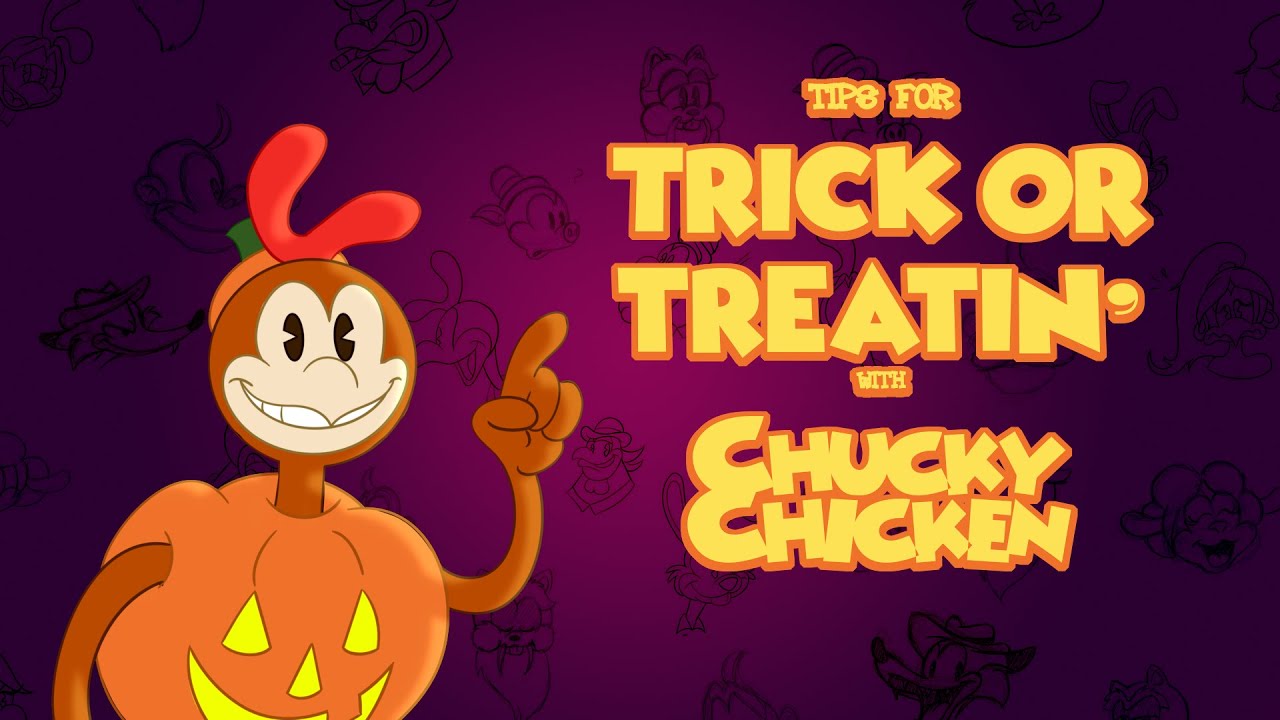 Tips for Trick or Treatin' with Chucky Chicken - YouTube