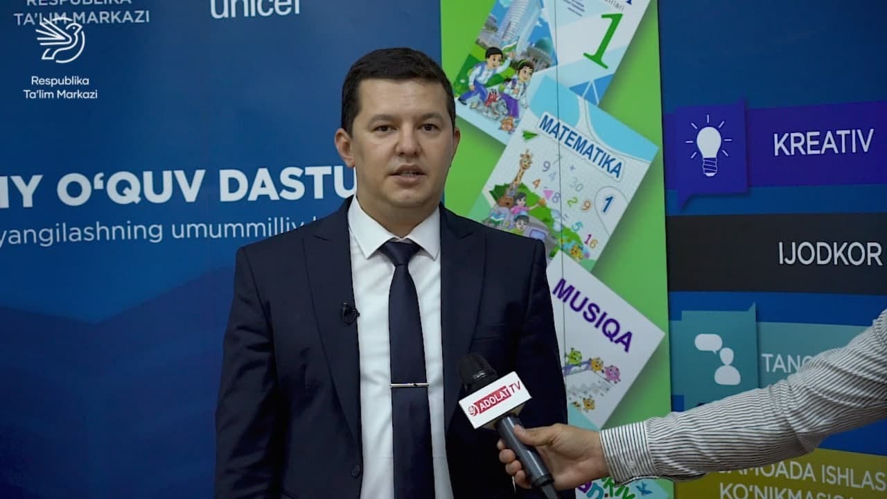 “Adolat” sotsial-demokratik partiyasi Respublika ta'lim markazida | Muhammadjon Valiyev - YouTube