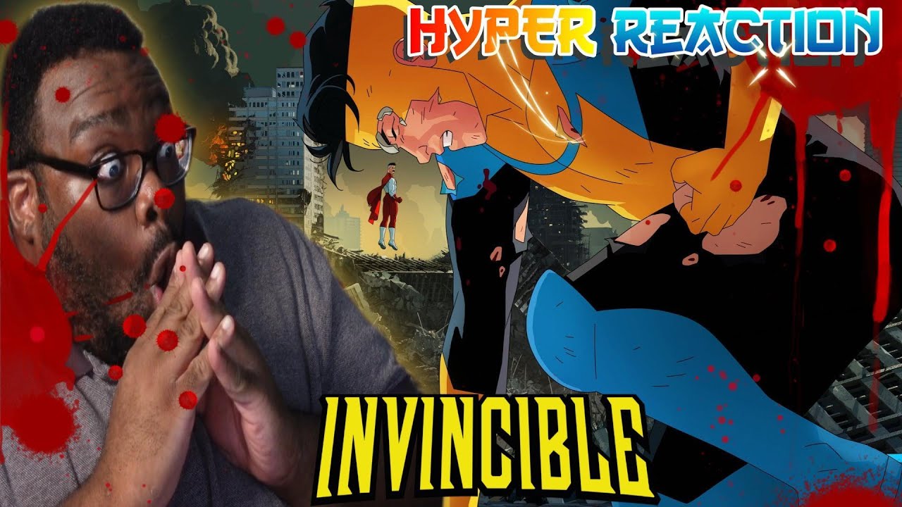 Invincible S1 HYPER REACTION | Ep 1 - 8 - YouTube