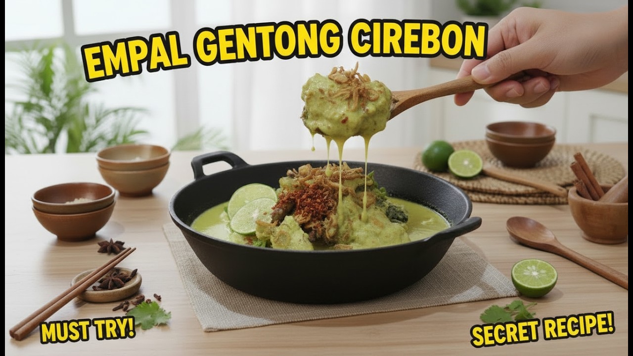 🔴 Cara Masak Empal Gentong Cirebon Komplit - YouTube