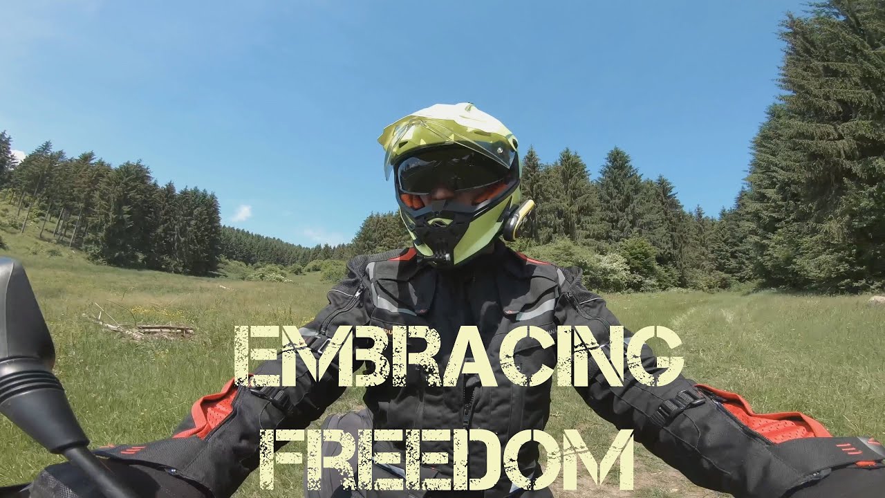 Embracing Freedom on two wheels - YouTube