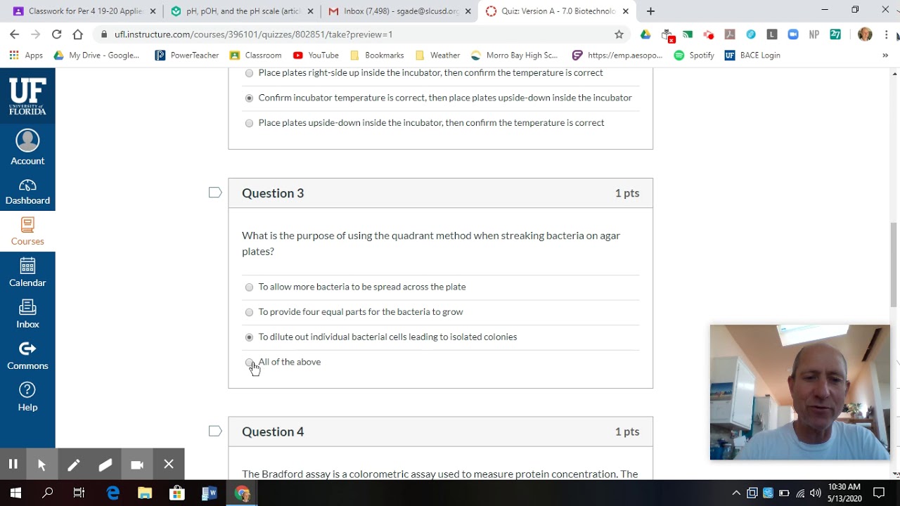 BACE Practive Version A Quiz 7.0 Answers - YouTube