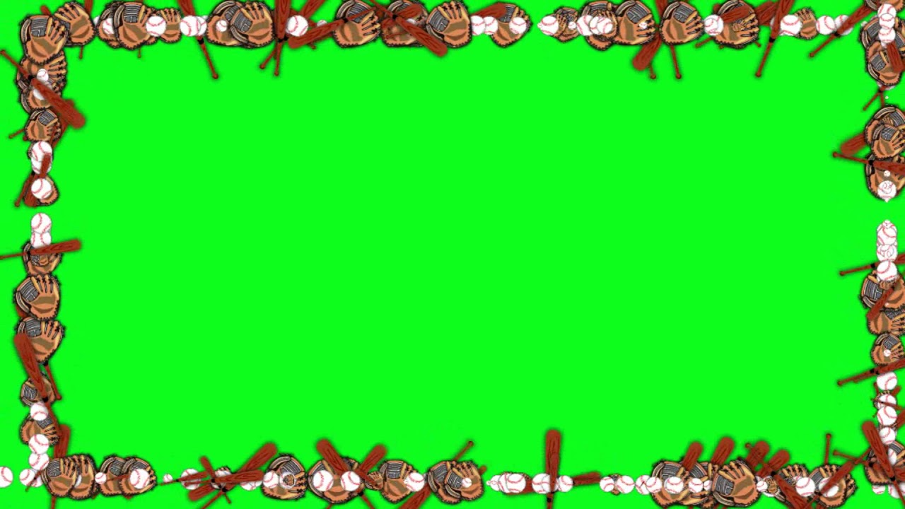 Baseball frame Green Screen - YouTube