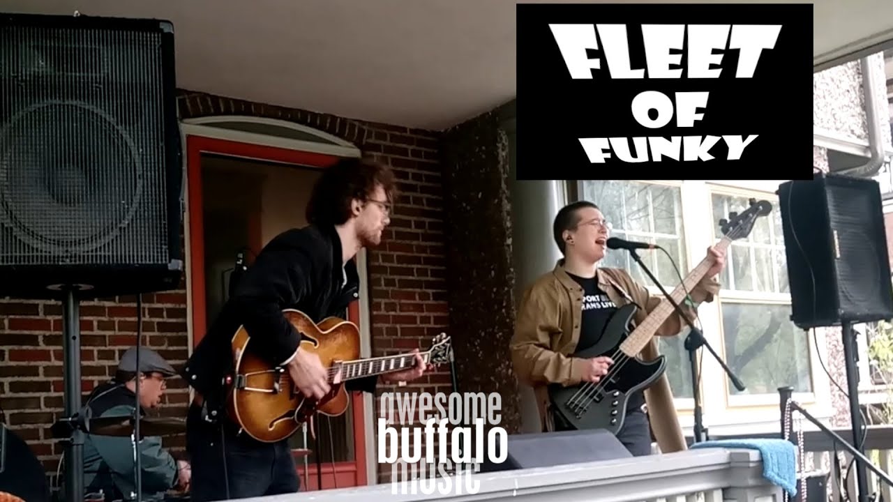 Fleet Of Funky - Buffalo Porchfest - Thank You (Fallettin Me Be Mice ...