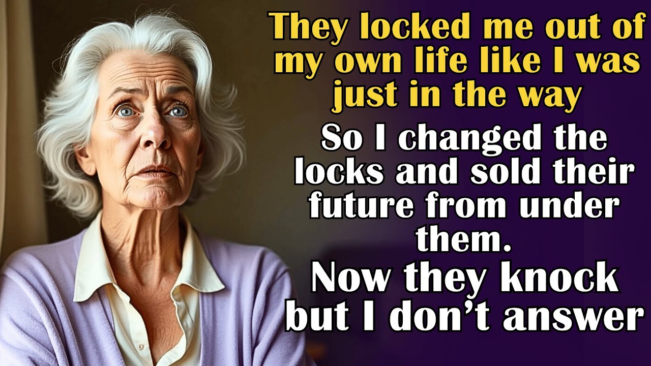 They locked me out of my own life—like I was just in the way So I ...