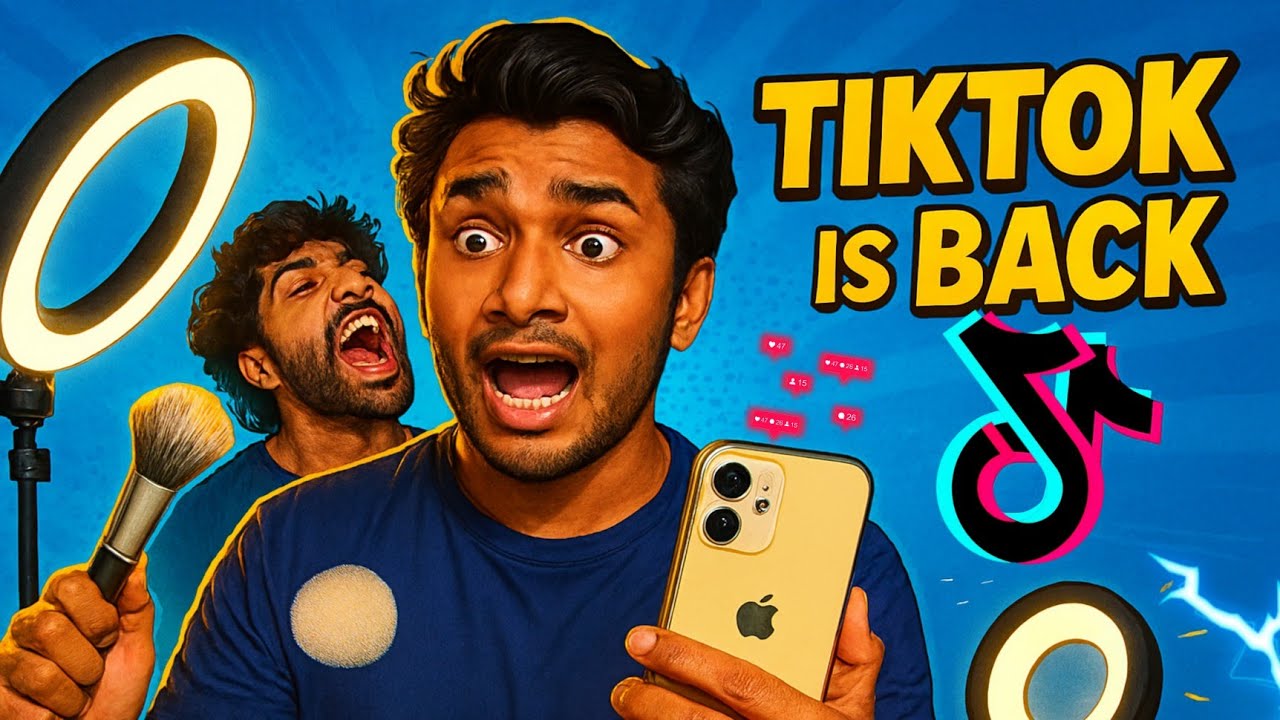 TIK TOK IS BACK AFTER 5 YEARS LATER 😎 | Tik Tok New Trend | 3 Mads #3mads #tiktok - YouTube