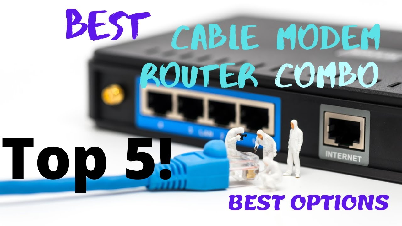Best Cable Modem Router Combo | TOP 5 Fast Speeds - YouTube