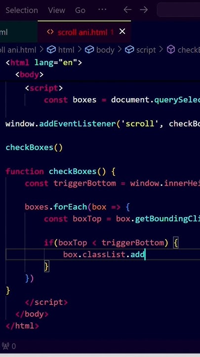 👌👌scrolling Animation Coding Webdesign Css Html Programming Webdevelopment Ytshorts