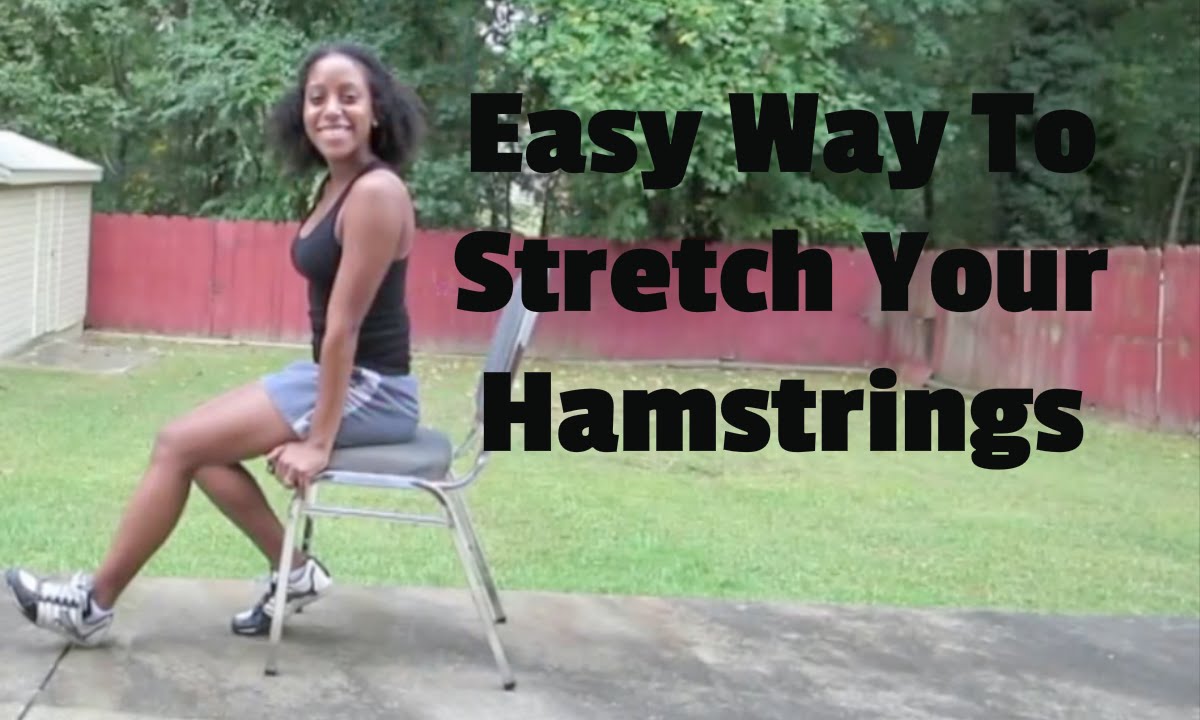 Easy Way To Stretch Your Hamstrings - YouTube