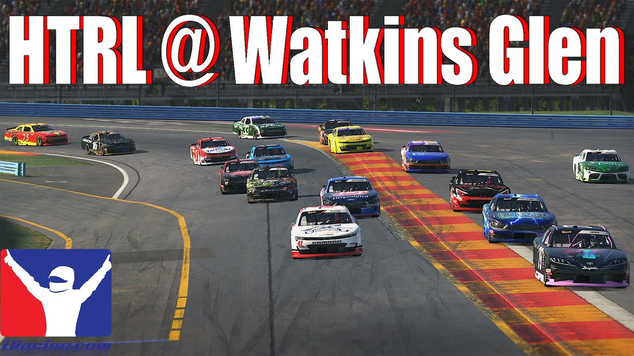 HTRL Season 3 Race 17 | NASCAR Xfinity Cars @ Watkins Glen ...