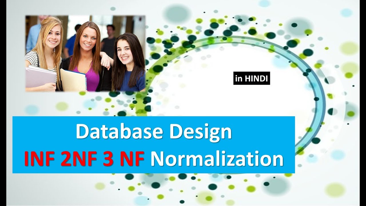 Database Design INF 2NF 3 NF Normalization Examples IN HINDI - YouTube