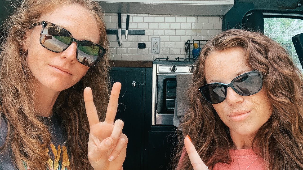 two GIRLS one VAN! | VAN LIFE OBX! - YouTube