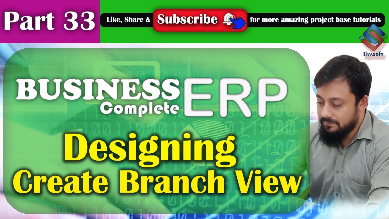 ERP Part 33 Designing Create Branch View in ASP NET MVC - YouTube