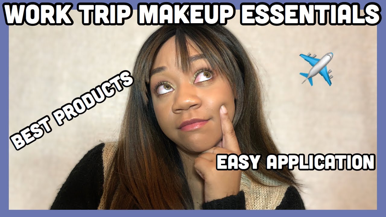 Makeup I Travel With! | Just The Essentials - YouTube