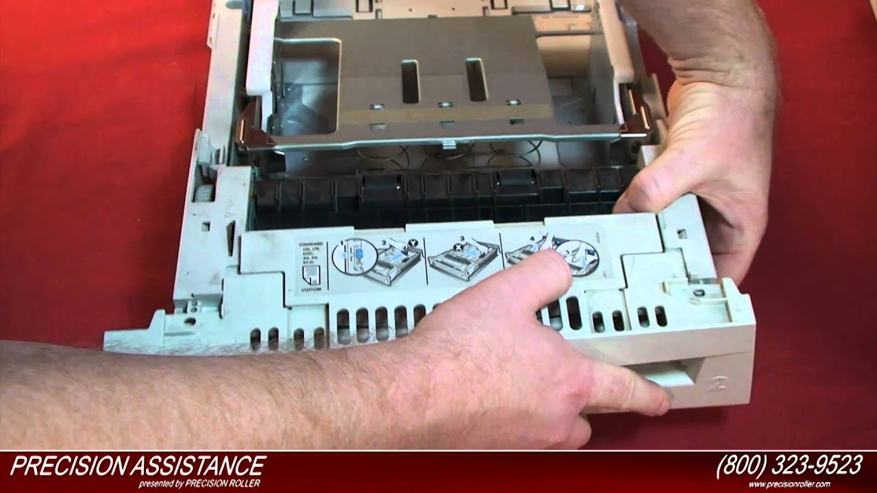 HP Color LaserJet 4600 Maintenance Kit Instructional Video - YouTube