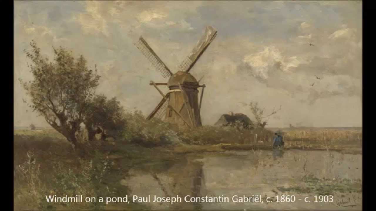 Famous paintings of Paul Gabriël HD - YouTube