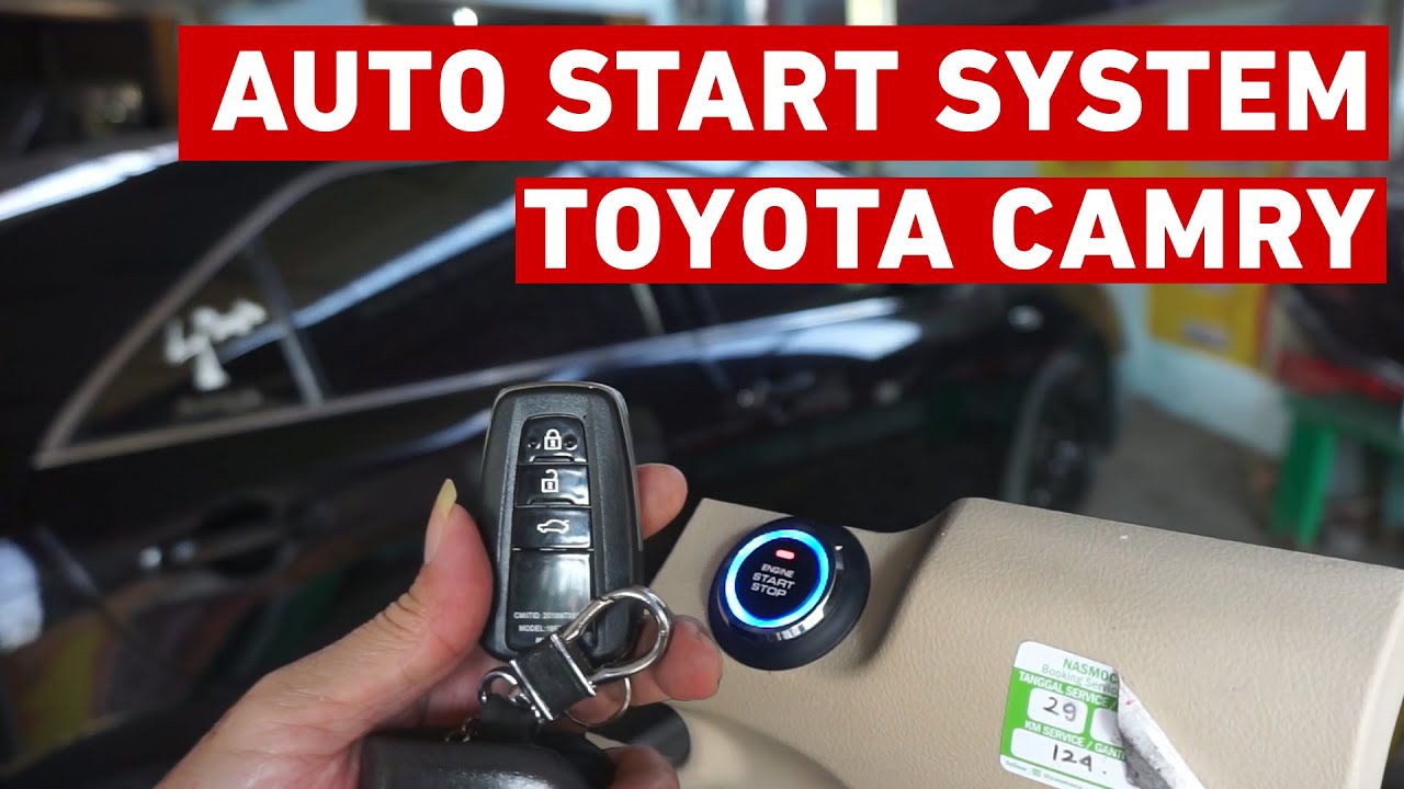 UNBOXING & PEMASANGAN AUTO START STOP ENGINE SYSTEM | TOYOTA CAMRY ...