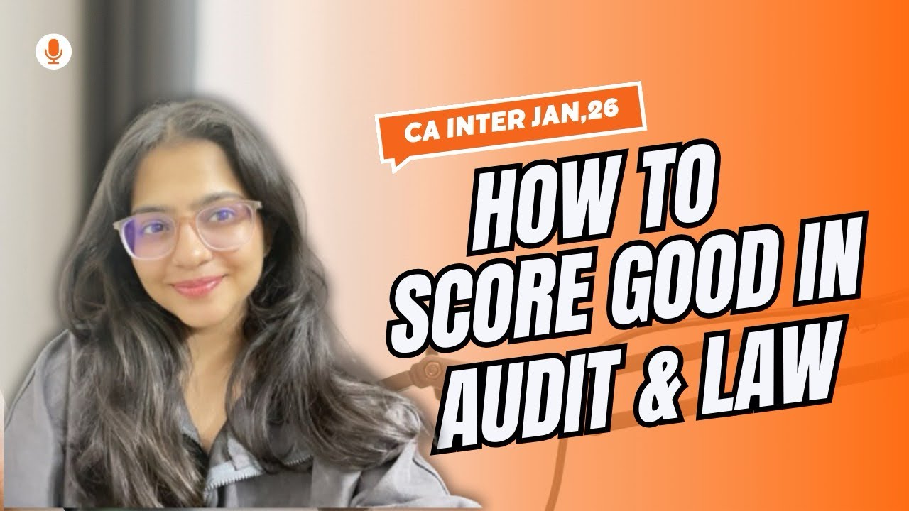 How to score good in audit and law 📕🖋️ - YouTube