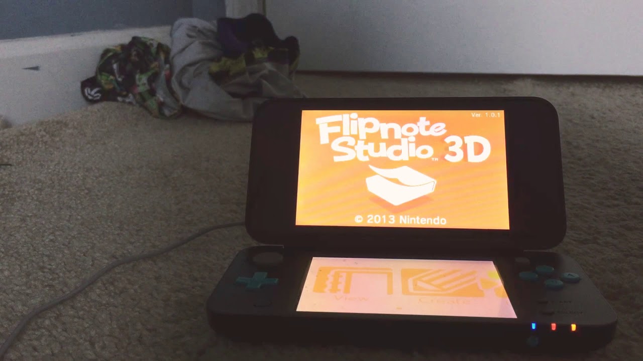 How to use Flipnote Studio part 1 - YouTube