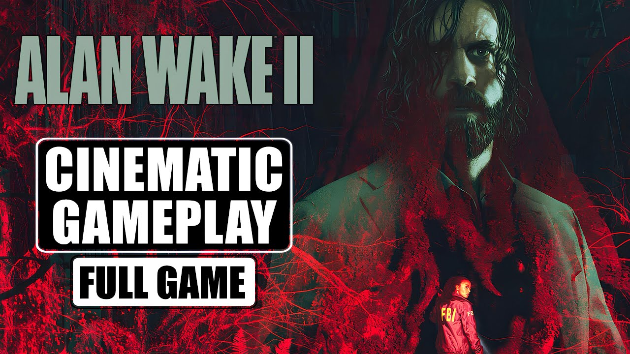 【Alan Wake 2】Cinematic Gameplay | No HUD No Commentary | Full Game ...