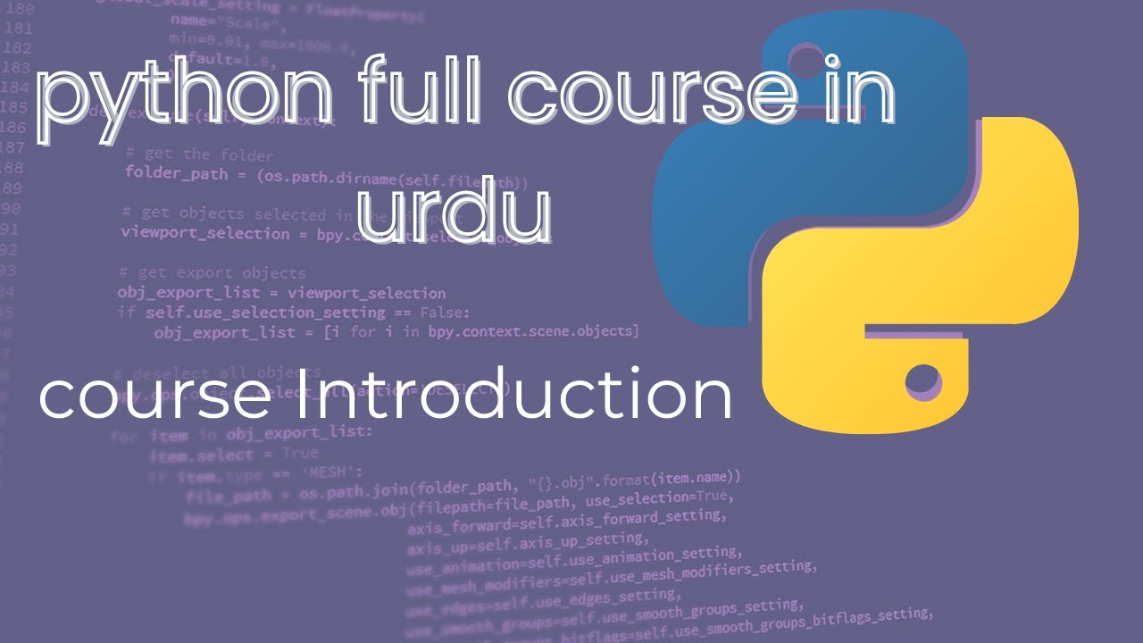 Python Course Introduction Learn Python Easily Discover What This Python Course Has To Offer