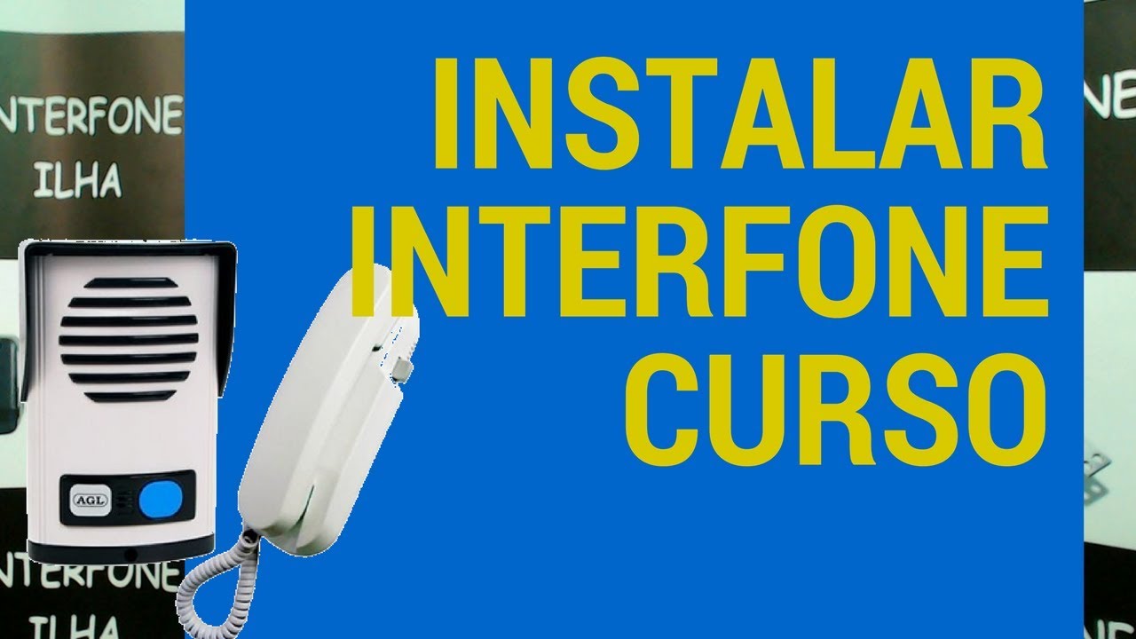 Curso de Instalação de Interfone - YouTube