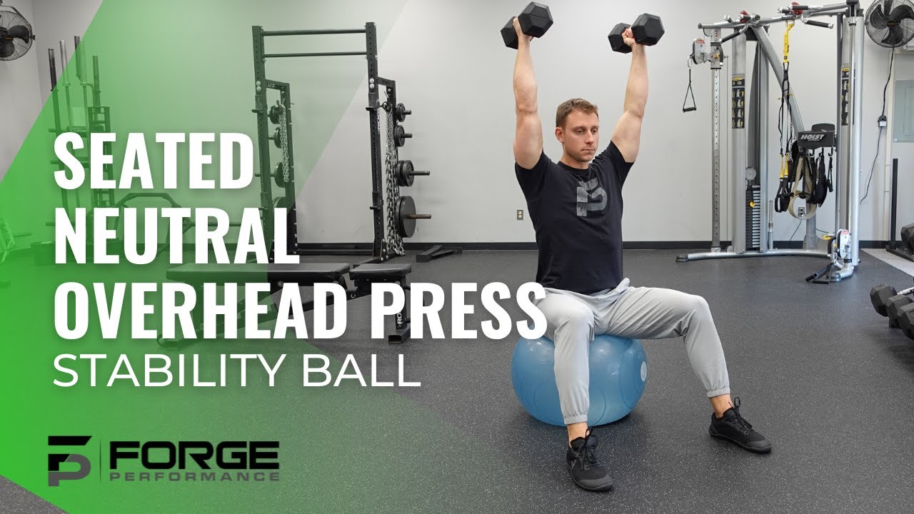 Seated Neutral DB Overhead Press - YouTube