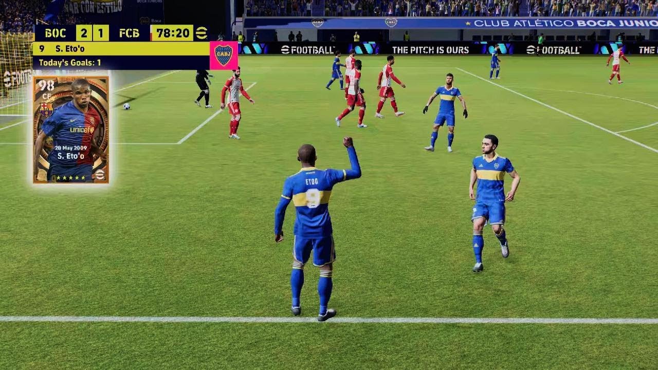 Eto'o Golaso to win the game - YouTube