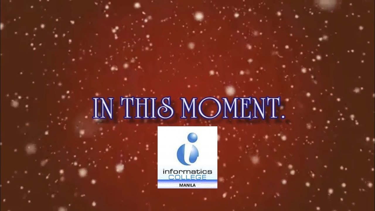 Alison Yap - In This Moment with lyrics (Tribute to Teachers of ...
