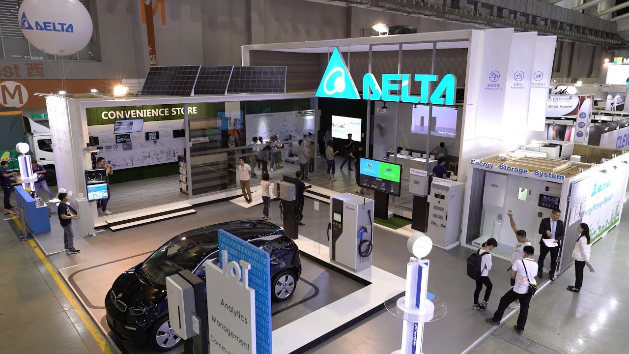 Delta @ COMPUTEX 2018 互聯生智 能源成永續 - YouTube