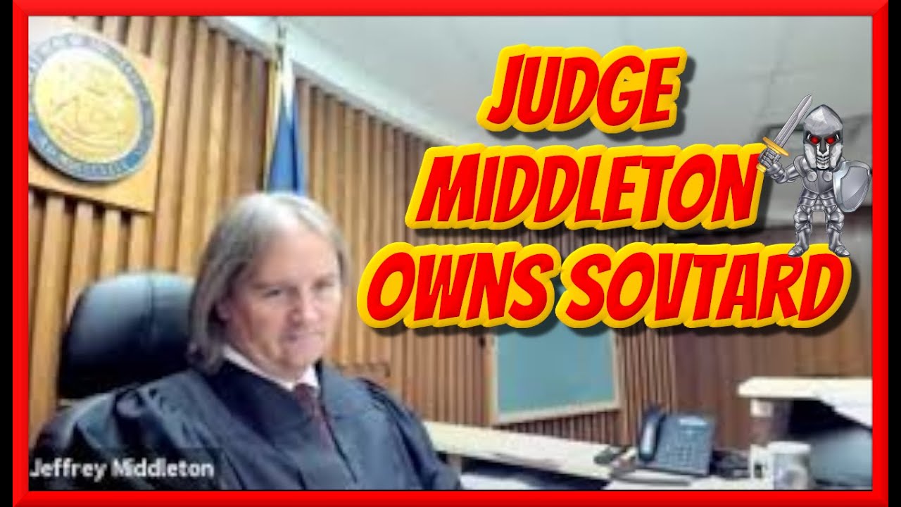 Judge Middleton Give Sovtard No Mercy - YouTube